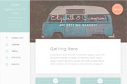 Rustic Wedding Website Template, a Websites & App Template by Alpine ...