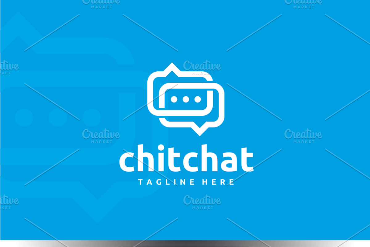 Chat Logo, a Branding & Logo Template by yopie
