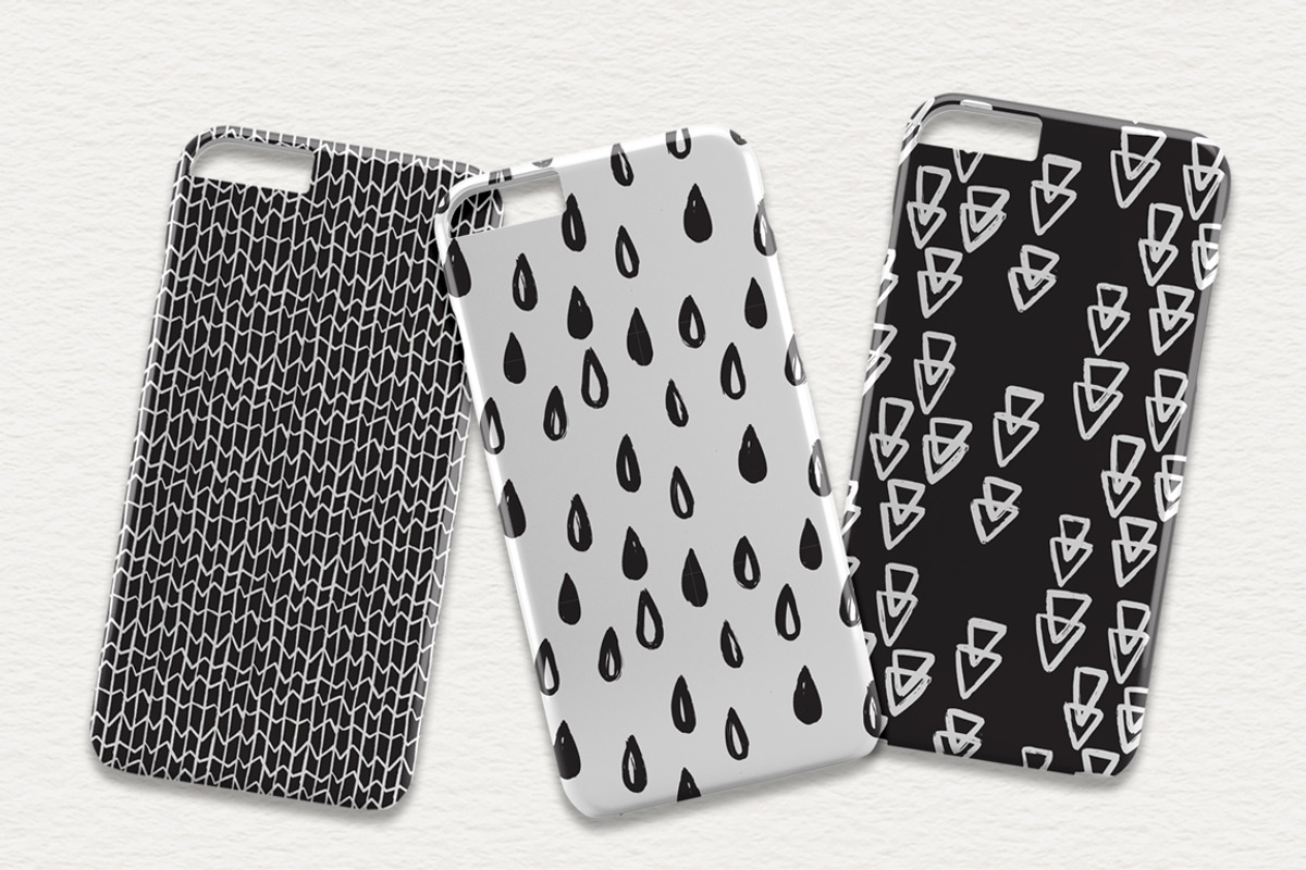 Bold Minimalist- Hand Drawn Patterns, a Pattern Graphic by Shelly Laslo ...