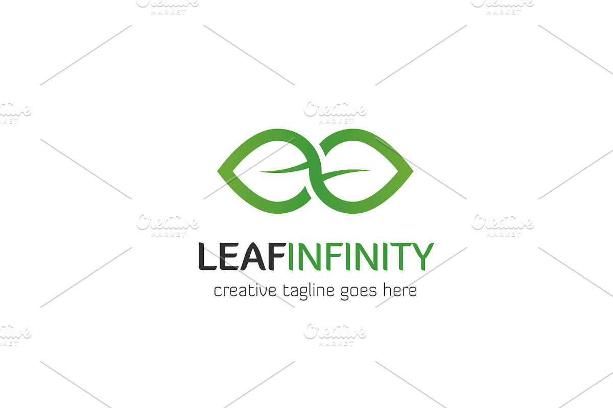 Leaf Infinity Logo, a Branding & Logo Template by XpertgraphicD