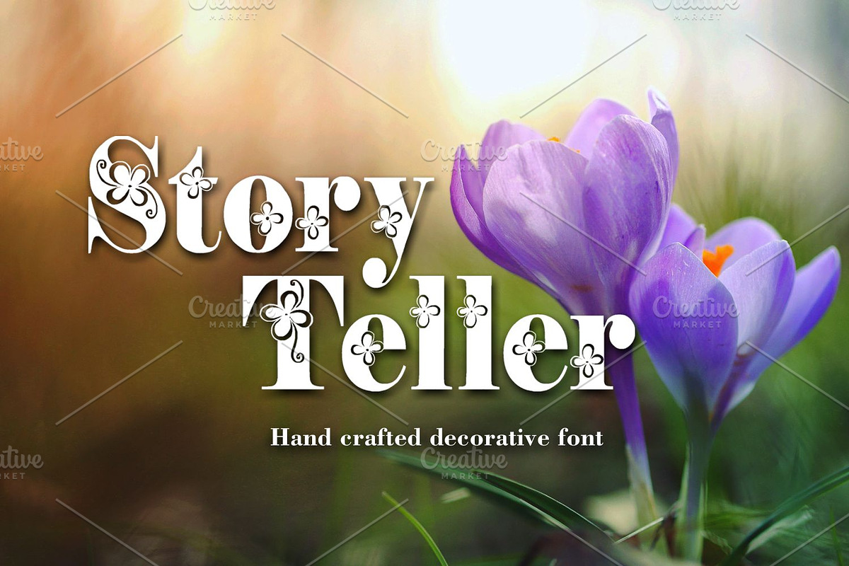 Storyteller Font, a Font by Digital Typeface Studio