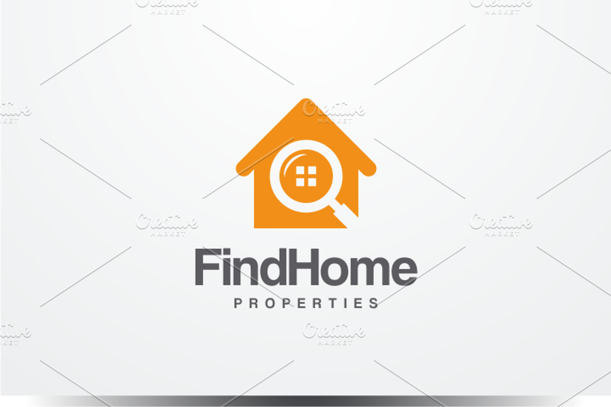Find Home Logo, a Branding & Logo Template by yopie