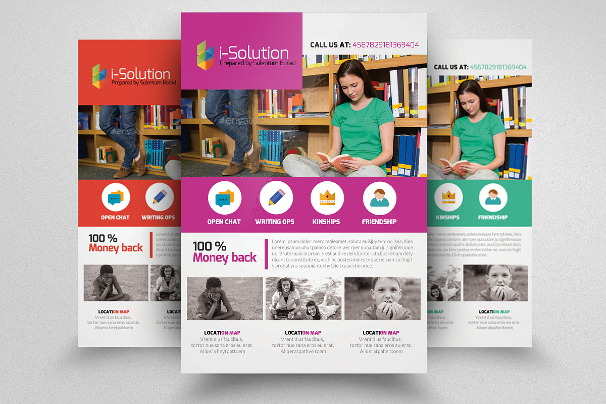 Education Flyer Template, a Flyer Template by Business Flyers