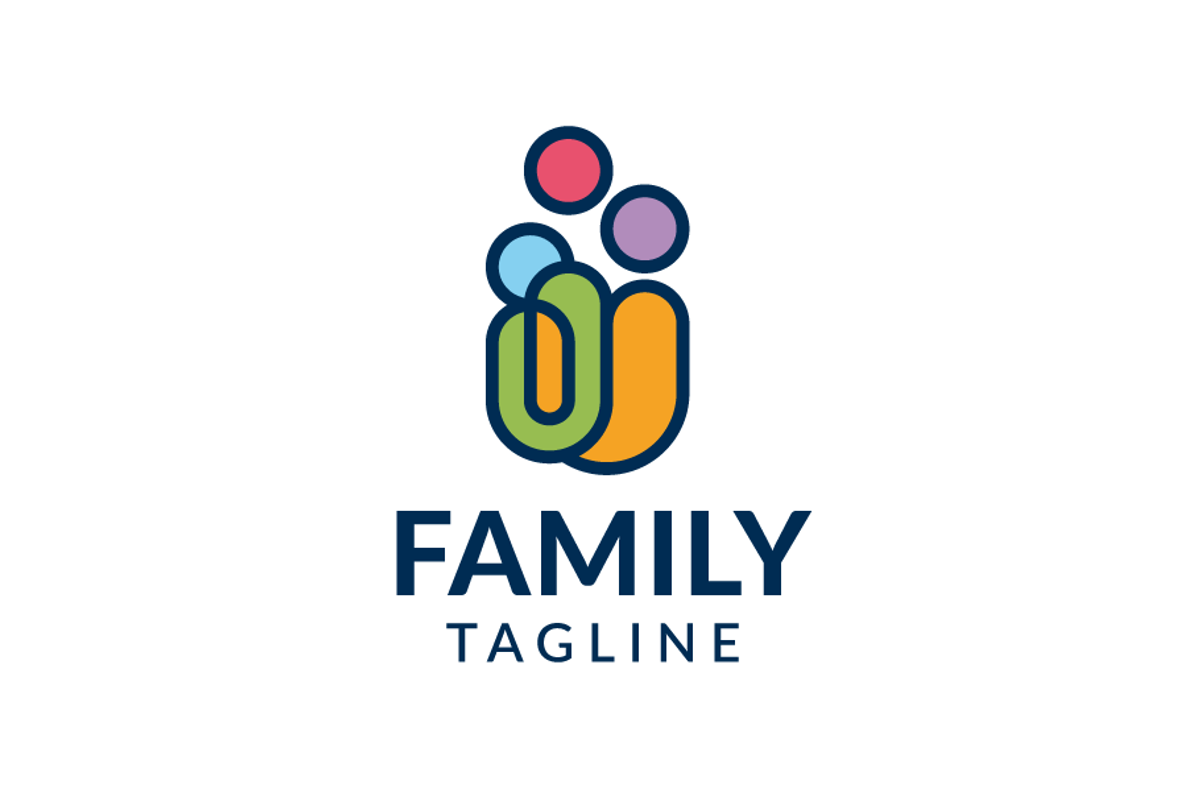 Family Logo, a Branding & Logo Template by brandphant