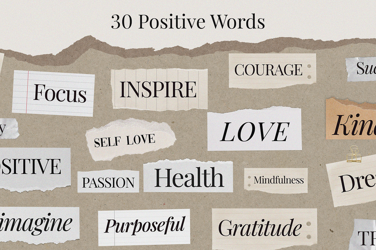 Vision Board Collage Creator, an Object Graphic by Davide Bassu