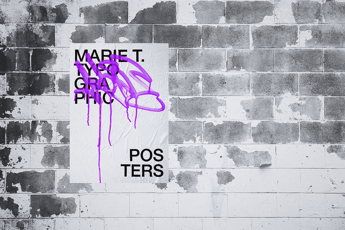 Graffiti & Torn Paper PNG Elements, an Object Graphic by Marie T