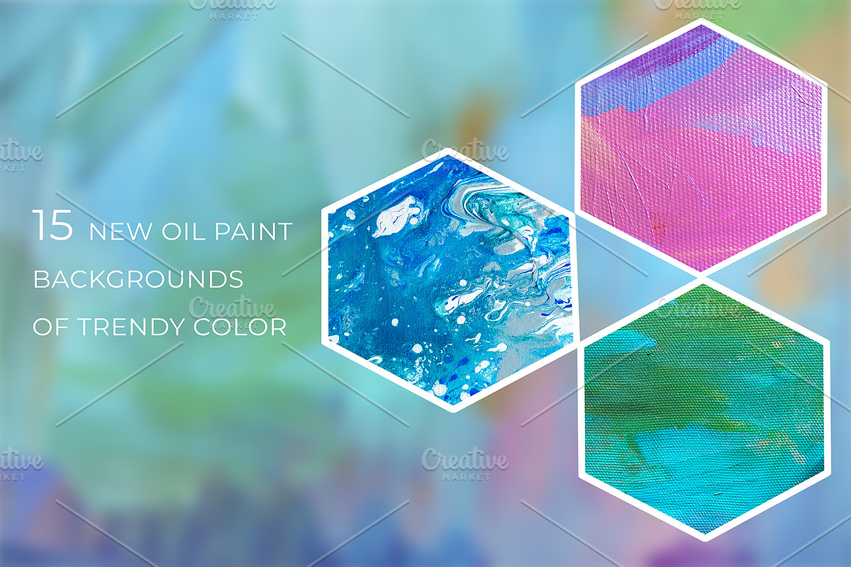 SET OF ABSTRACT OIL PAINT TEXTURES, a Texture Graphic by Alim Yakubov | Creative Market