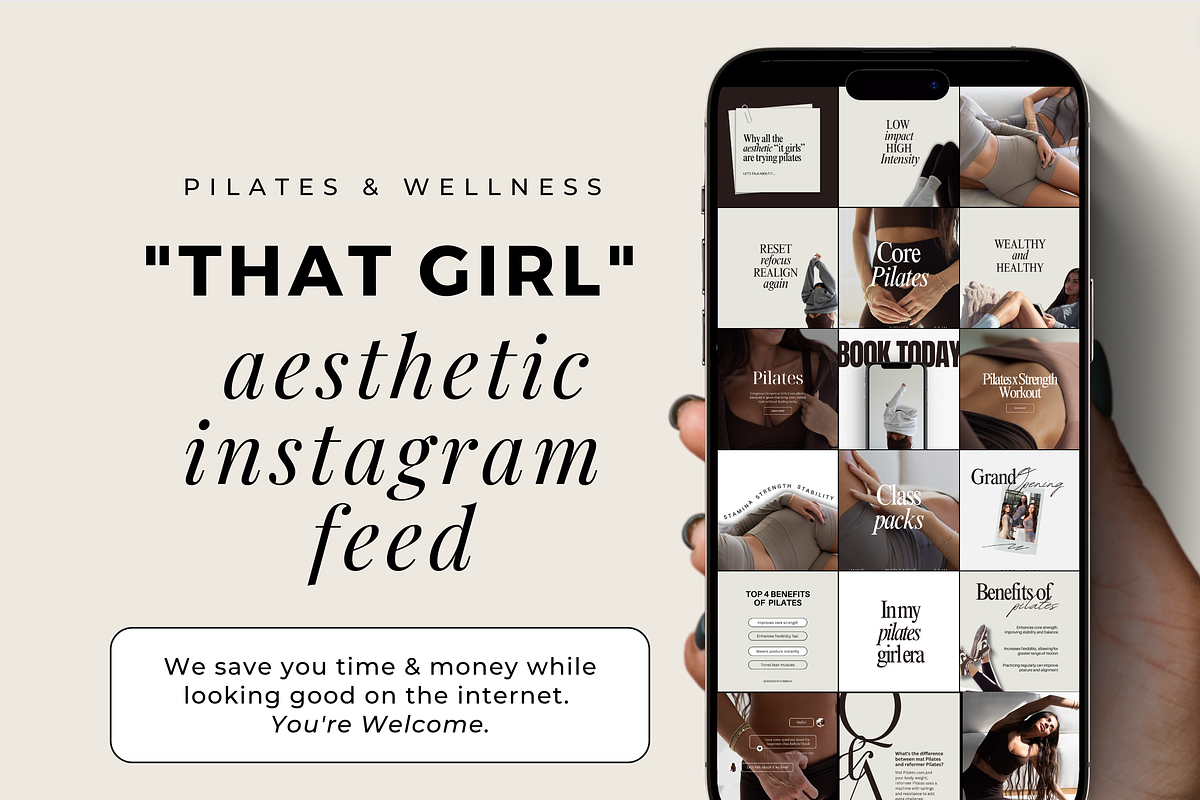 Pilates Studio Social Media Instagram