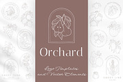 Orchard logo elements and templates