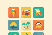 Summer icon set 2 | Icons ~ Creative Market