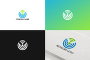 Networking logo design, a Branding & Logo Template by GranzCreative