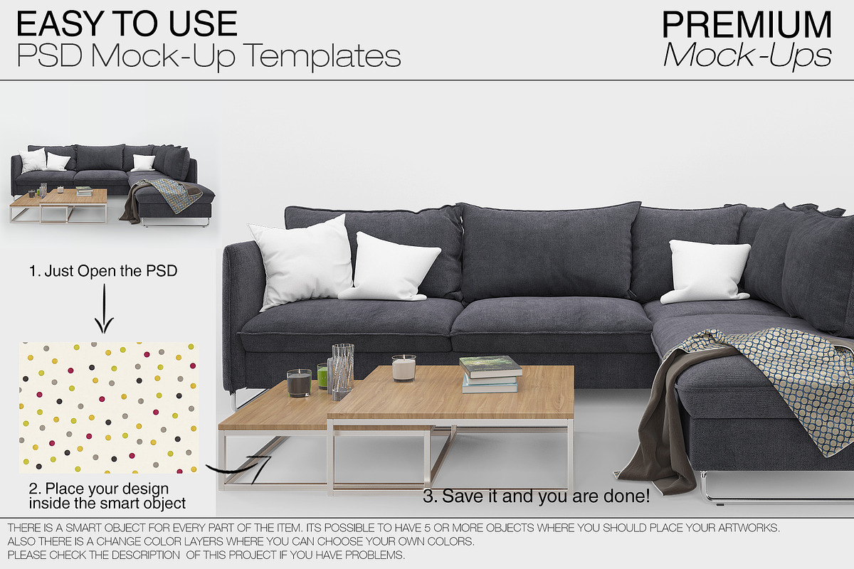 Pillow Mockups, an Advertising Mockup by mock-ups