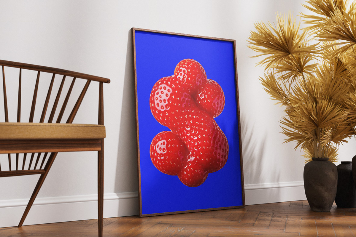 Strawberry Font, a Handwritten Font by Handmadefont