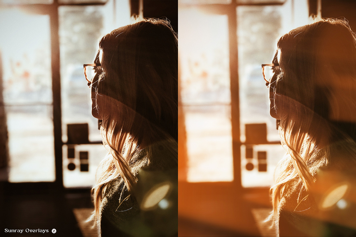 Sunray Overlays, a Texture Graphic by Freezerondigital