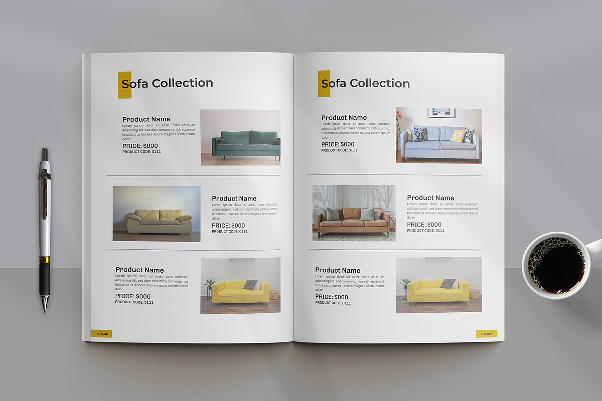 Multipurpose Product Catalog Design