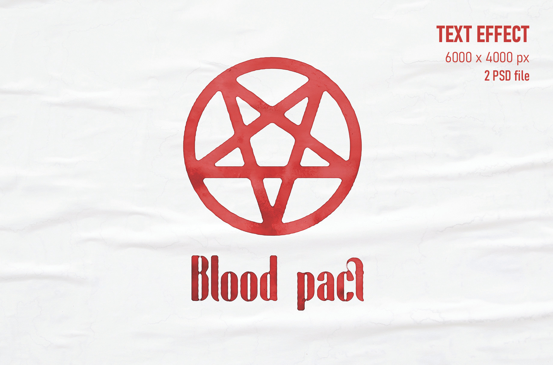 Blood pact - Text Effect, a Graphic by Graphicshop