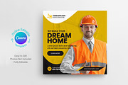Home Repair Service Post Template, a Social Media Template by DesignOriel