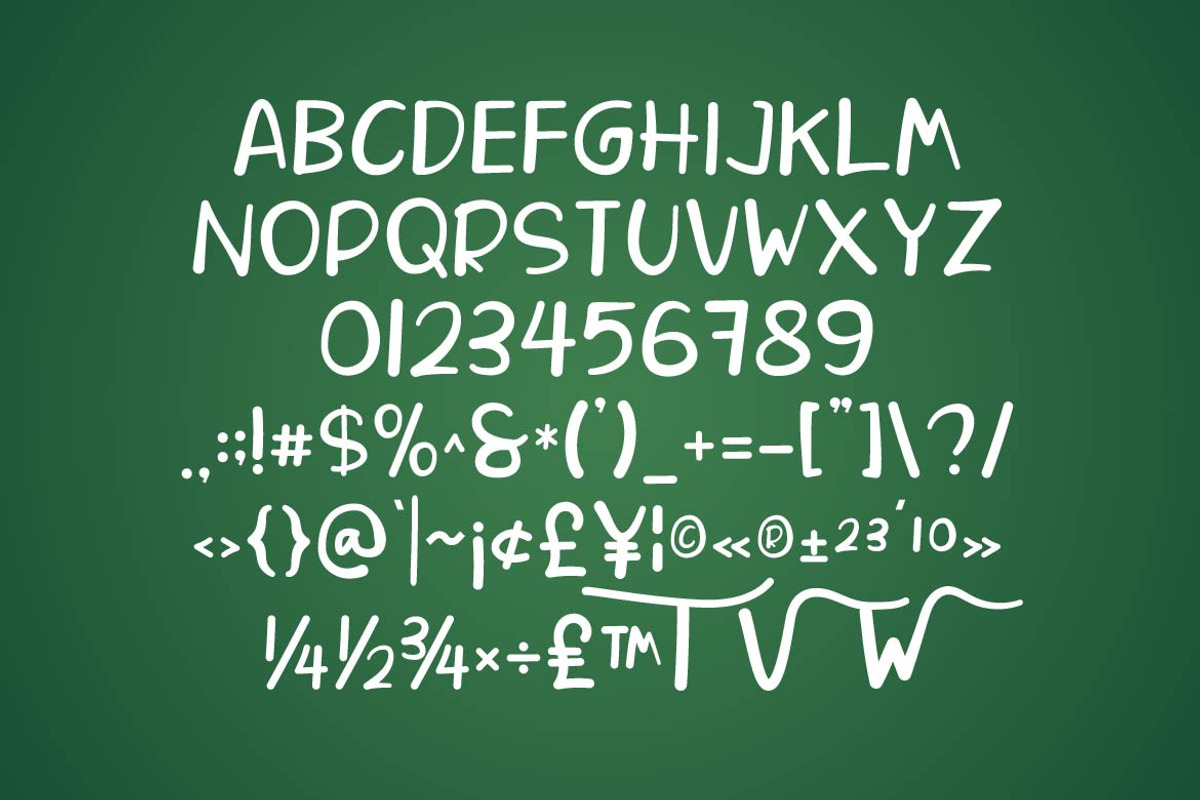 Verona Christmas Handwritten Font