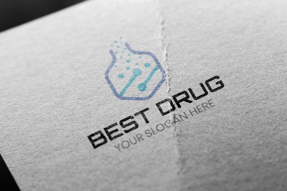 Best-Drug Logo Template, a Branding & Logo Template by BdThemes