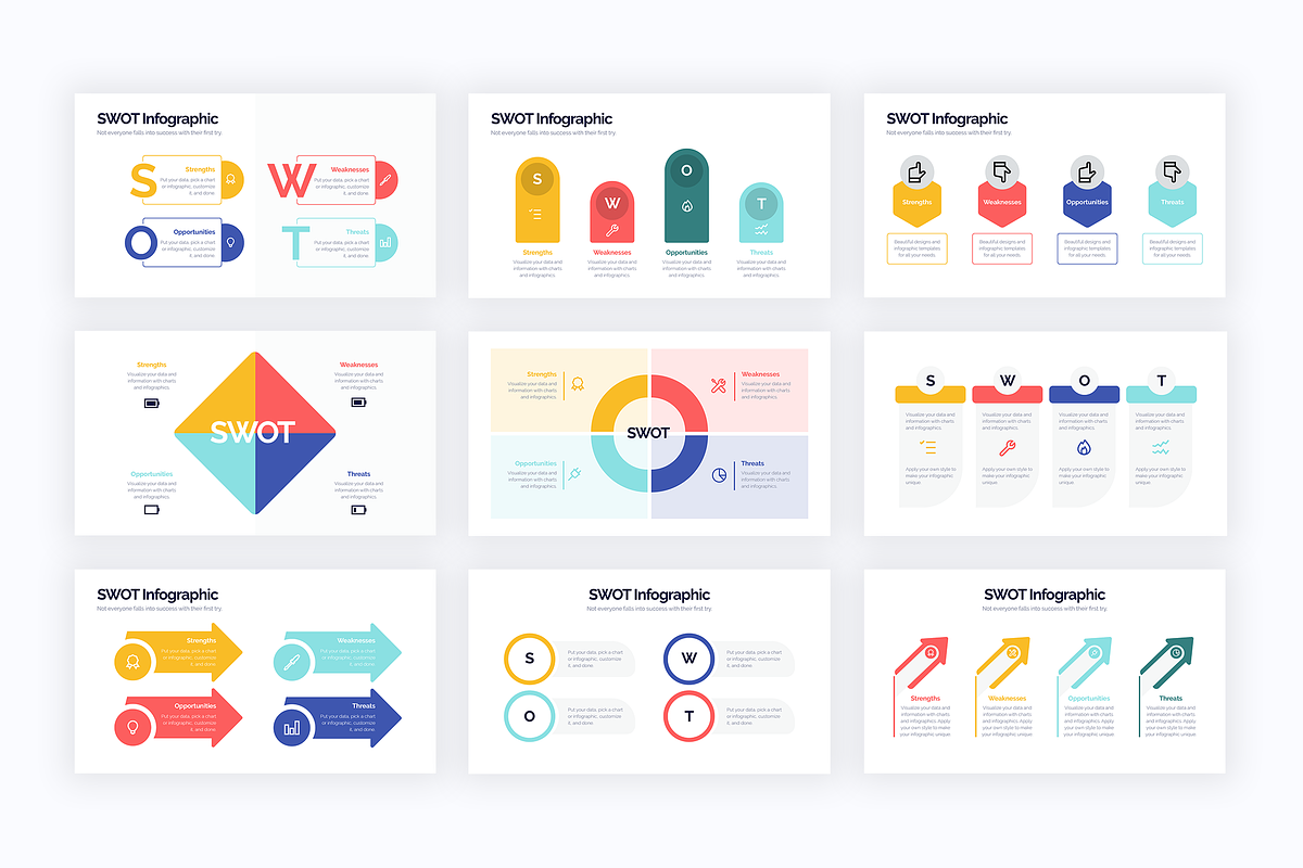 SWOT Google Slides Infographics, a Presentation Template by Slidesmash ...