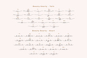 Beauty Hearty - Heart Swashes Font