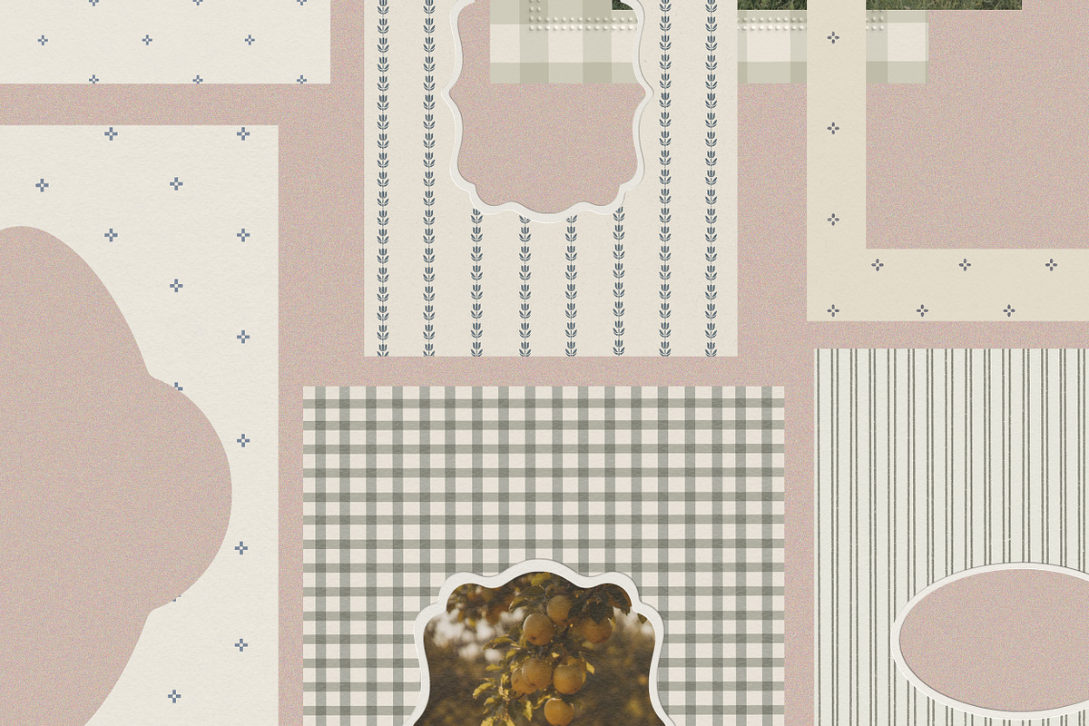 Cottagecore Patterned Backgrounds, a Background Graphic by Laras Wonderland