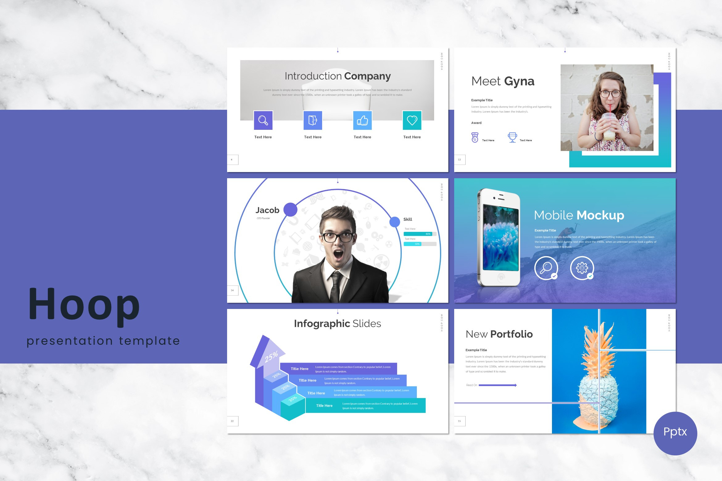 Hoop - Powerpoint Template, a Presentation Template by inspirasign