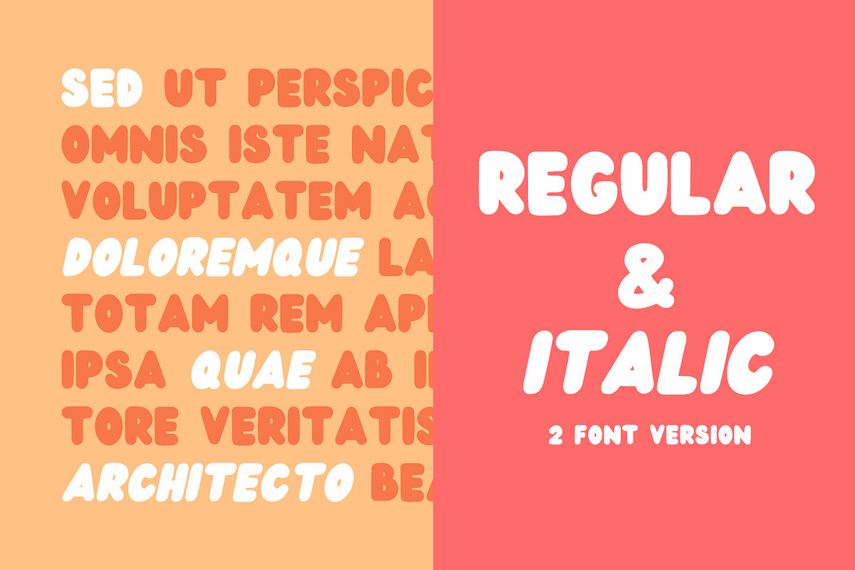 Wedges - Rounded Font, a Sans Serif Font by Dm Studio
