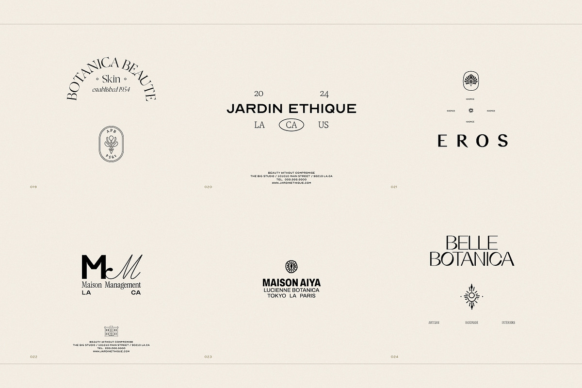 Beaute Logo kit | Studio Standard