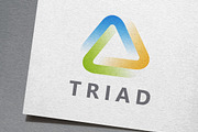 Triad Logo, a Branding & Logo Template by IKarGraphics | Creative Market