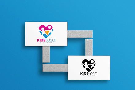 Happy Kids Logo2, a Branding & Logo Template by Josuf Media