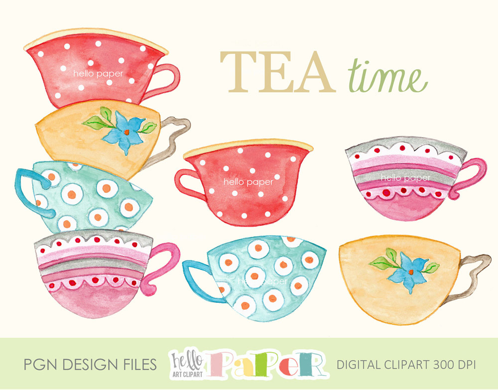 Tea time, an Illustration by helloPAPER