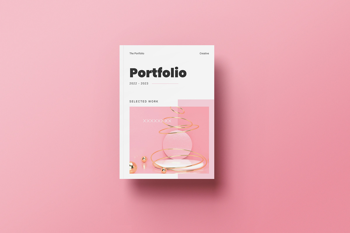 Pink Portfolio Template, a Templates & Theme by evgenystudio