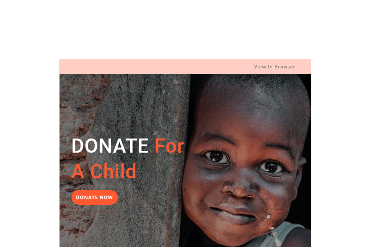 Donation - Email Template, an Email Template by Pennyblack Templates ...