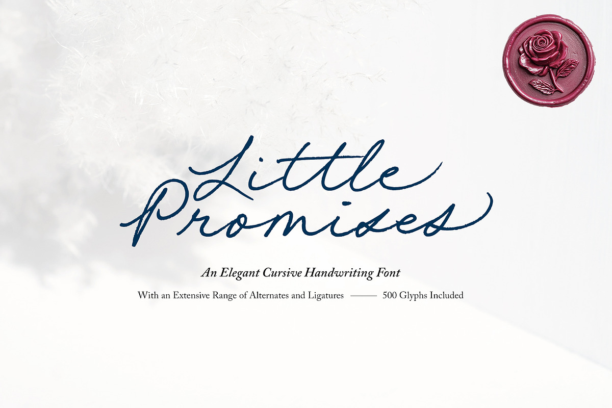Little Promises Handwritten Font, a Handwritten Font by Sam Parrett ...