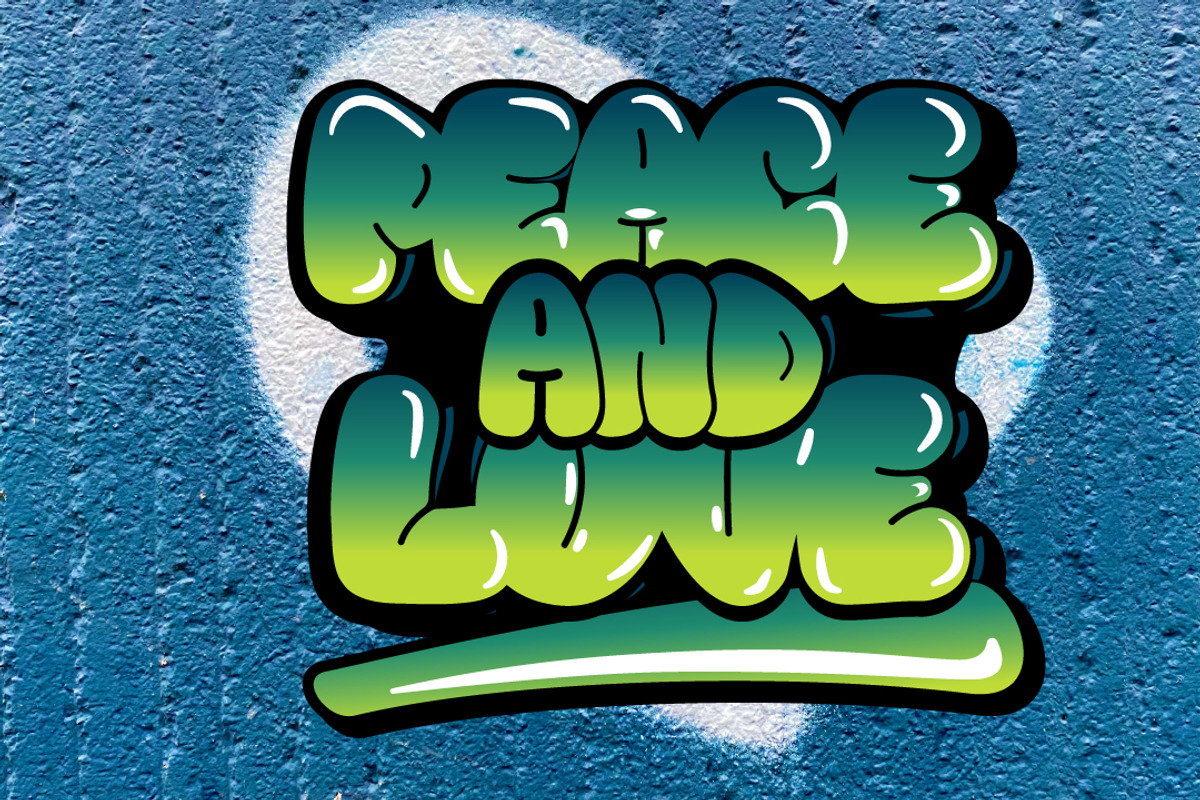 Chunky Bomb - Graffiti Font