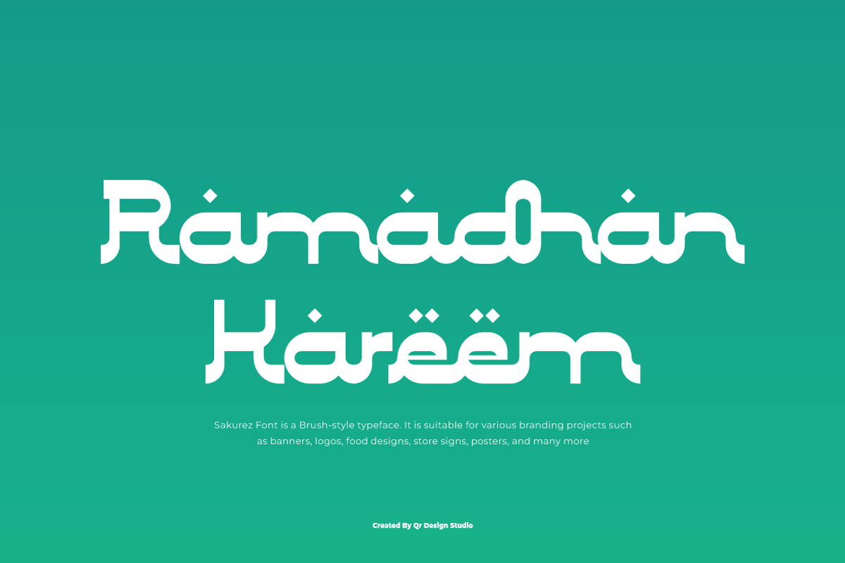 Asroha - Arabic & Islamic Font, a Sans Serif Font by QR Design Studio