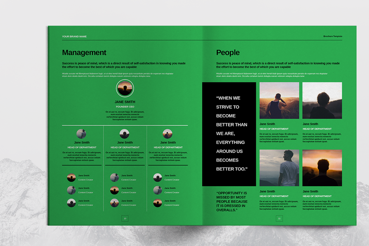 Company Profile Brochure Template