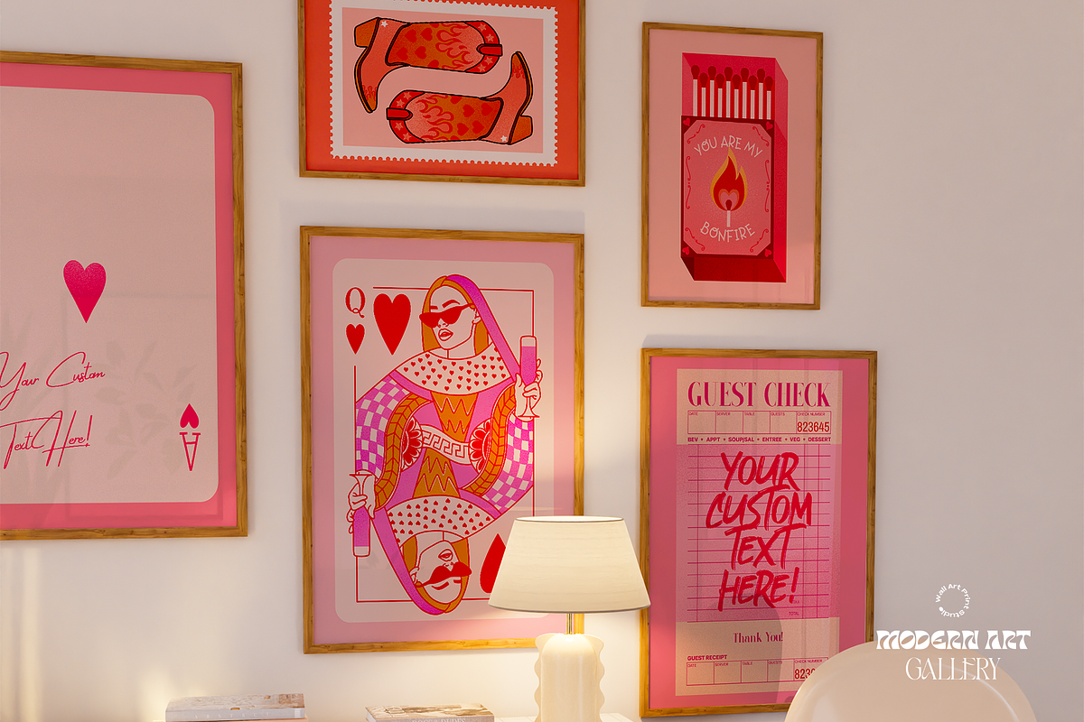 Wall Art Print, Poster Bundle, Artwork