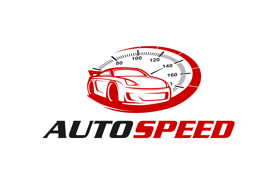 Auto Speed Logo | Branding & Logo Templates ~ Creative Market