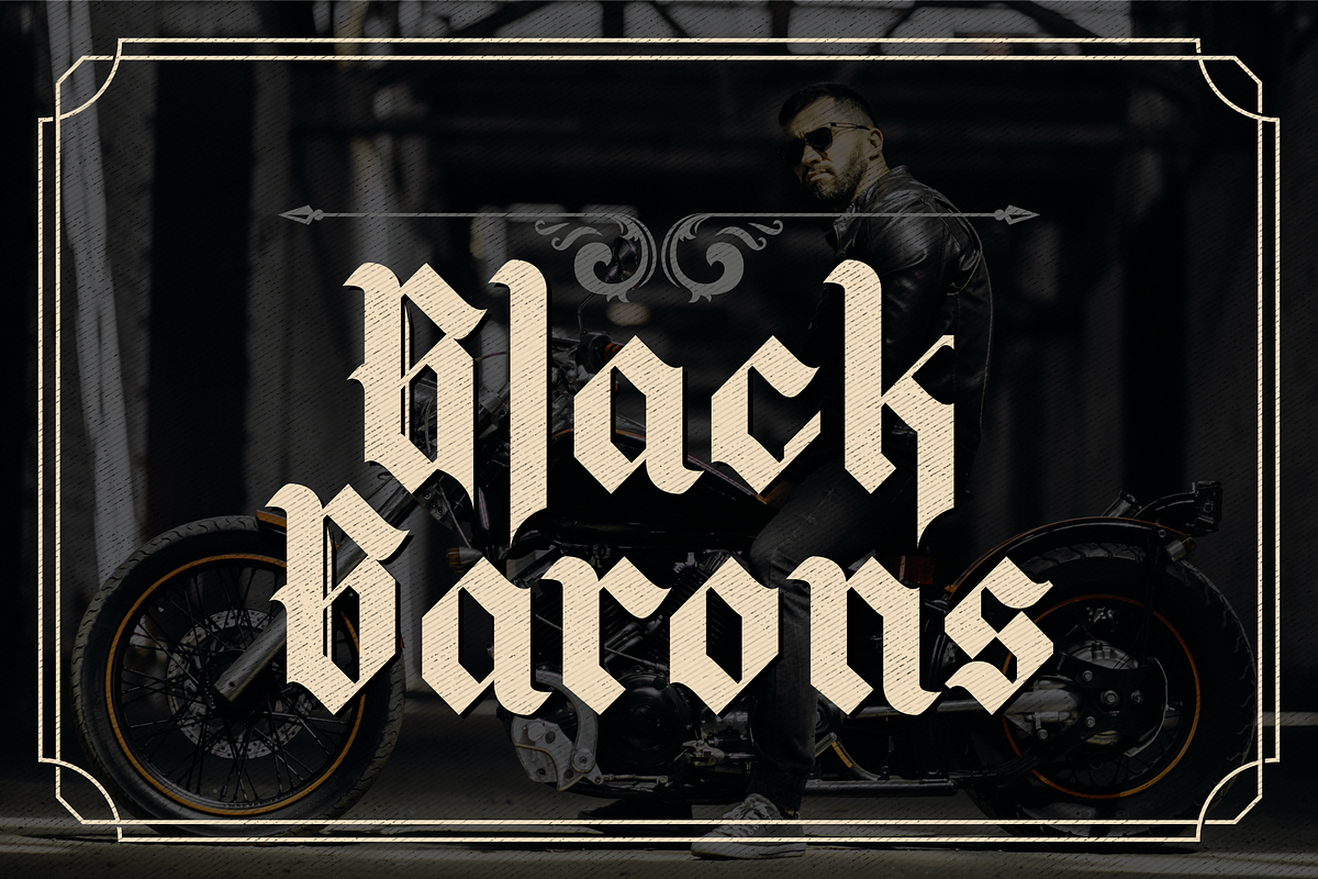 Blacking Blackletter Typeface Font, a Blackletter Font by Storytype Studio