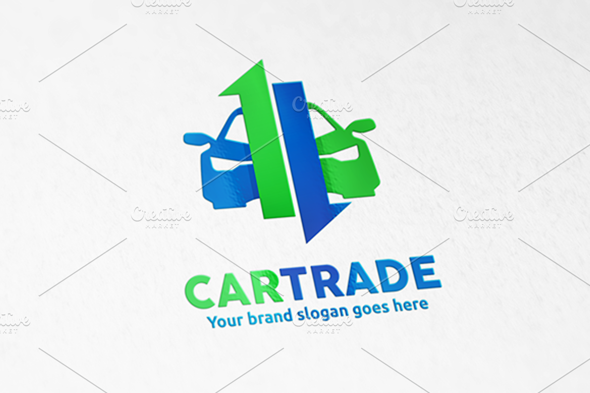 Car Trade Logo, a Branding & Logo Template by WheelieMonkey | Creative ...