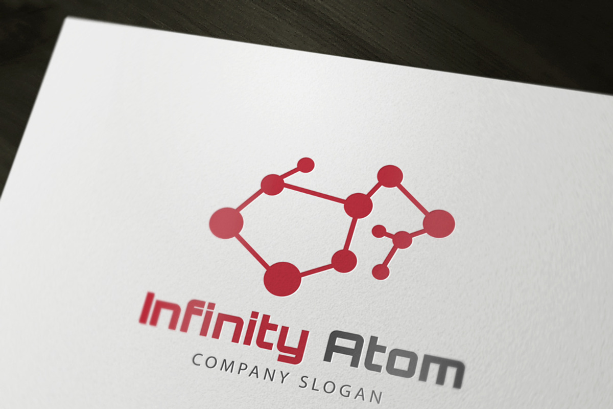 Infinity Atom Logo, a Branding & Logo Template by Vectorwins Premium ...