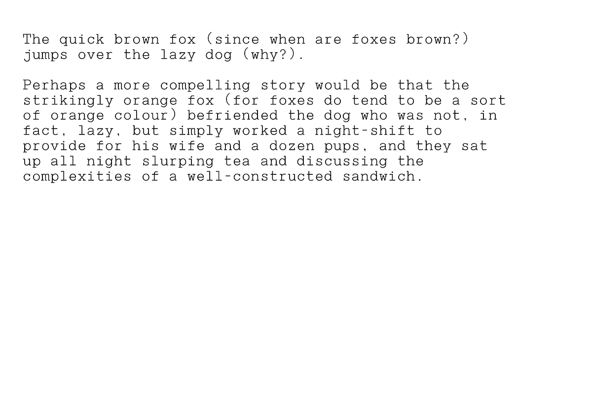 Modular (Serif) - Monospace Font, a Slab Serif Font by Off The Rack