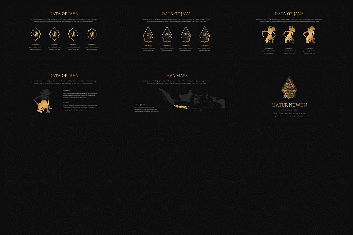 Javanese - Powerpoint Template, a Presentation Template by AQR Studio
