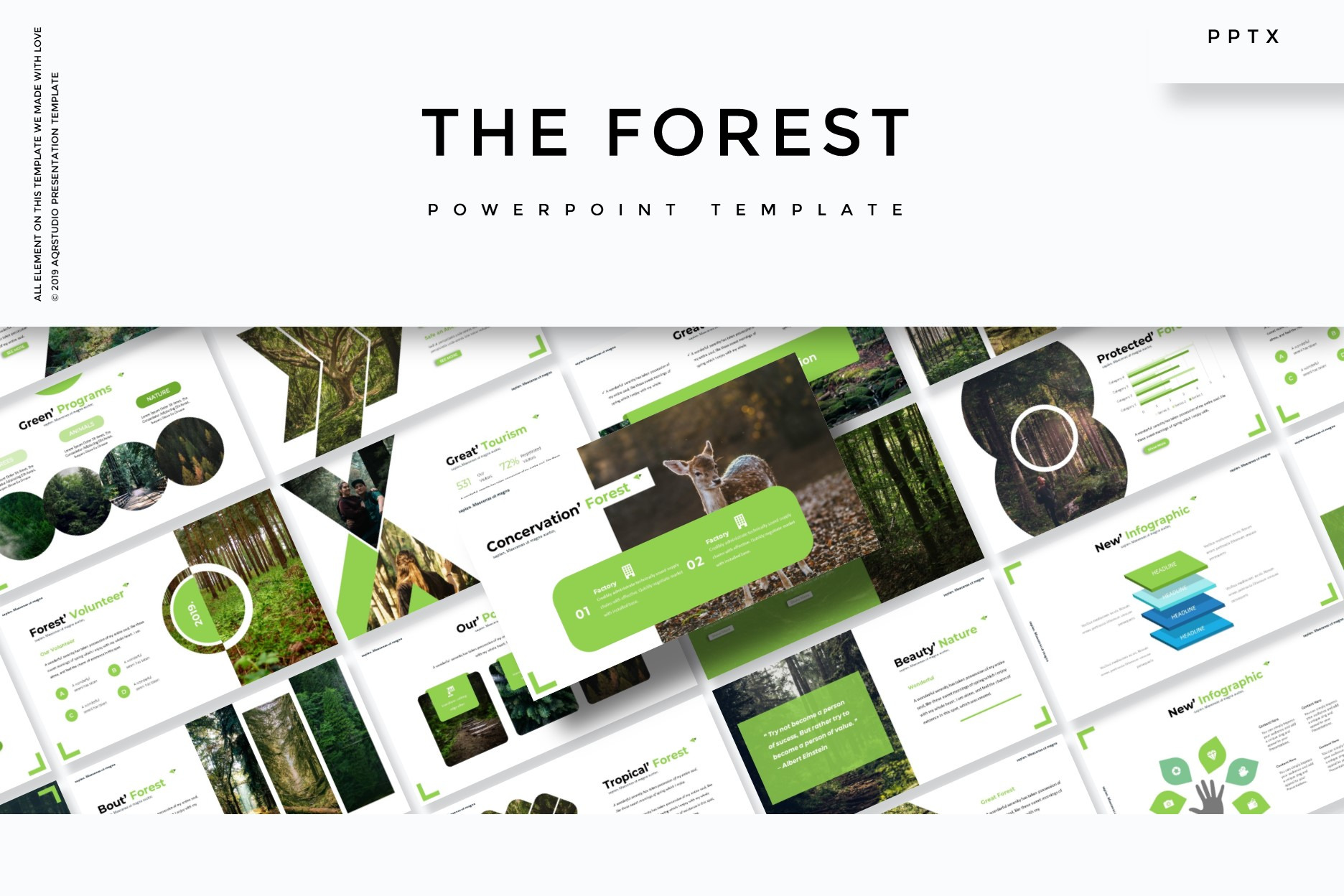 The Forest - Powerpoint Template, a Presentation Template by AQR Studio ...