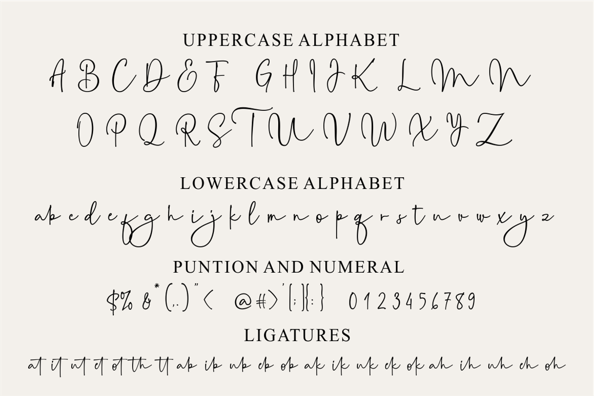 gratitude signature, a Script Font by Raffa Creative
