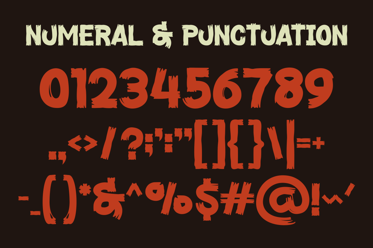 Trick or Dead - Modern Spooky Font, a Handwritten Font by MaikoHatta