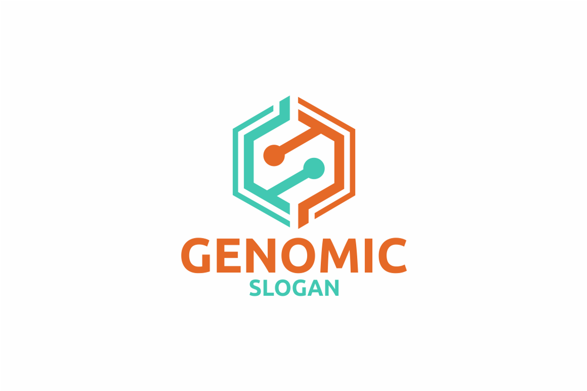 Genom DNA TECH Logo, a Branding & Logo Template by Metrolinevision