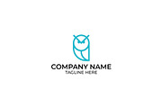 Geometric Owl Logo, a Branding & Logo Template by GranzCreative